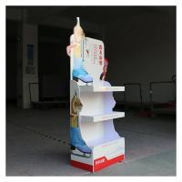 China Custom Size Cardboard Paper Hard Rigid Shelving Rack for Store Shelves Display Racks for sale