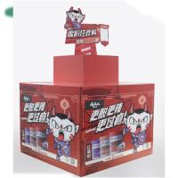 China Retail Racks Candy Display Stand with 3 Layer Corrugated Cardboard at Customized Design for sale