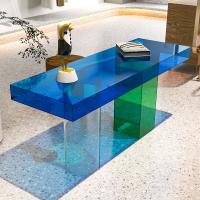 China Clear Acrylic Tube Beads in 24 Color Set for Displaying Wiper Display Rack in Supermarket for sale