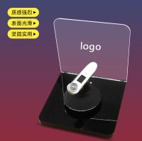 China Custom Logo Display Wireless Earphones on 360 Rotating Cosmetic Stand for Retail Racks for sale