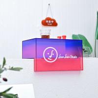 China Custom Acrylic Parts Colorful Desktop Table Logo Sign for Customized Store Display for sale