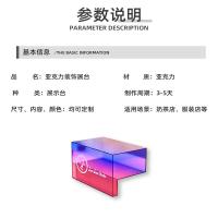 China Custom Acrylic Parts Colorful Desktop Table Logo Sign for Customized Store Display for sale