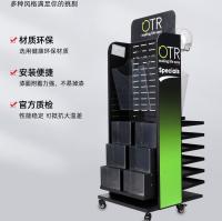China Good Stand Acrylic Candy Display Rack with Wheels Eco-friendly and Custom Logo Design for sale