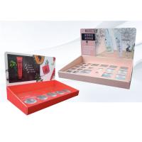 China Custom Logo Commercial Sectional Display Furniture Cardboard Counter Top Display Stands for sale