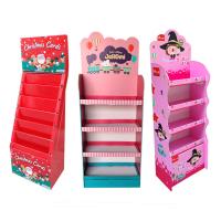 China Custom Logo Commercial Sectional Display Furniture Cardboard Counter Top Display Stands for sale