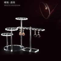 China Custom Clear Acrylic Earrings Display Stand for Supermarket and Stores Customer Colors for sale