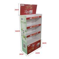 China Eco-friendly Custom Logo Outdoor Advertising Rack for Toy Cardboard Standee Promotion for sale