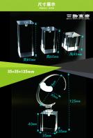 China Acrylic C Earrings Transparent Jewelry Set Display Module for Displaying Window Stand for sale