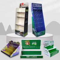China Retail Racks Commercial Sectional Display Furniture with Custom Print Corrugated Stand for sale