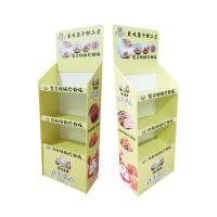 China Retail Racks Commercial Sectional Display Furniture with Custom Print Corrugated Stand for sale