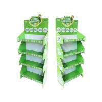 China Retail Racks Commercial Sectional Display Furniture with Custom Print Corrugated Stand for sale
