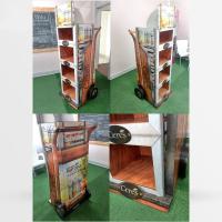 China Retail Racks Custom Display Stand with Supermarket Gondola Design and Logo for sale