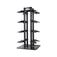 China Supermarket Rack Magnetic Floating Football Helmet Display Stand for Rotating Helmet for sale