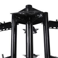 China Supermarket Rack Magnetic Floating Football Helmet Display Stand for Rotating Helmet for sale