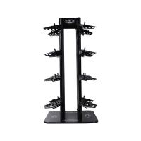 China Supermarket Rack Magnetic Floating Football Helmet Display Stand for Rotating Helmet for sale