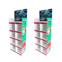 China Eco-friendly Custom Logo Plastic Shoe Rack Organizer for Metal Paper Display Stand for sale