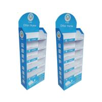 China Eco-friendly Custom Logo Plastic Shoe Rack Organizer for Metal Paper Display Stand for sale