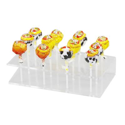 China Acrylic Candy Container for High Grade Cold-rolled Sheet Lollipops Store Display Stand for sale