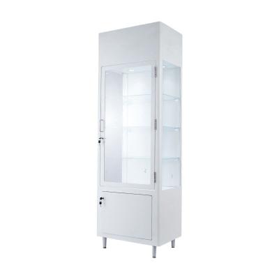 China Stainless Steel Collapsible Cabinet Anti Thief Design for Retail Shops and Commercial for sale