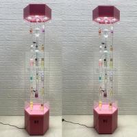 China High Grade Cold-rolled Sheet LED Display Case for Displaying Wiper and Acrylic Plinths for sale