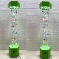 China High Grade Cold-rolled Sheet LED Display Case for Displaying Wiper and Acrylic Plinths for sale
