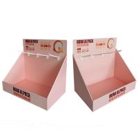 China Customized Eco Friendly Printing Paper Corrugated Rack Tray Stand for Retail Shops for sale
