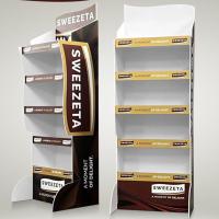 China Customized Eco-Friendly Cardboard PDQ Rack for Commercial Sectional Display Furniture for sale