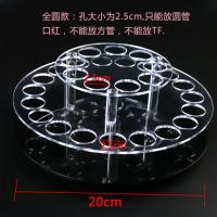 China Supermarket High Grade Cold-rolled Sheet Acrylic Lipstick Holder with Rotating Design for sale