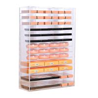 China Acrylic Boxes for Lipstick Gifts Regular Size Transparent Cosmetic Display Customized for sale