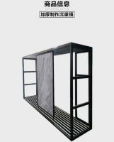 China Metal Granite Showroom Display Rack for Artificial Quartz and Ceramic Showroom Design for sale
