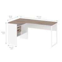 China Modern Simply Gaming Desk with Drawers Mail Packing N Soho Plywood Home Office Wood Desk for sale