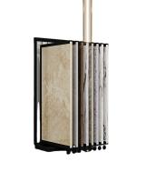 China Double-sided Metal Display Rack for Tile and Marble Display Modern Double-sided Design for sale