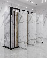 China Double-sided Metal Display Rack for Tile and Marble Display Modern Double-sided Design for sale