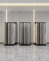 China Double-sided Metal Display Rack for Tile and Marble Display Modern Double-sided Design for sale