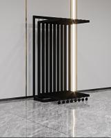 China Double-sided Metal Display Rack for Tile and Marble Display Modern Double-sided Design for sale
