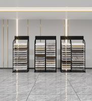 China Light Duty Double-sided Slide Panel Stand for Ceramic Tile Displays Durable and Stylish for sale