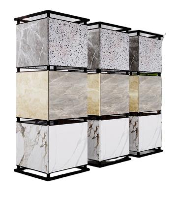 China Light Duty Ceramic Panel Stand for Displaying Marble and Slate Stones for sale