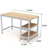 China Soho Office Single Working Station Simple Design Wooden Office Desk for Versatility for sale