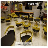 China Home Furniture Coffee Shop Tables and Chairs Set NO Folded Interior Design Furniture Set for sale