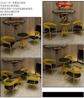 China Home Furniture Coffee Shop Tables and Chairs Set NO Folded Interior Design Furniture Set for sale