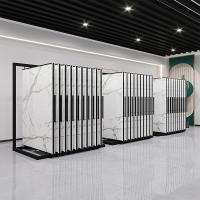 China Granite Sample Slab Rock Stone Display Stand Rack for Light Duty and Quartz Stone Tile for sale