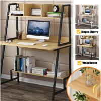 China Gaming Desk Design Foldable Bookshelf Metal and Wood Office Furniture for Home Office for sale