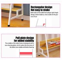 China Gaming Desk Design Foldable Bookshelf Metal and Wood Office Furniture for Home Office for sale