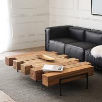 China European Wooden Coffee Table Modern Outdoor Extendable Table Folding Table Wood for sale
