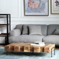 China European Wooden Coffee Table Modern Outdoor Extendable Table Folding Table Wood for sale