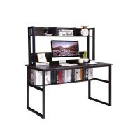 China CEO Student Office Vintage Furniture Specific Office Desks with Hutch Bookshelf Storage for sale