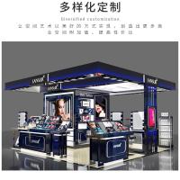 China Custom Cosmetic Shopping Mall Interior Design with Modern Aesthetics and PU Leather for sale