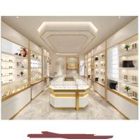 China Custom Cosmetic Shopping Mall Interior Design with Modern Aesthetics and PU Leather for sale