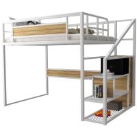 China Apartment 1800*1800*2000 Single Wooden Children Plywood Loft Bed with Drawers Stairs for sale