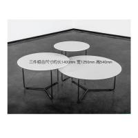 China Mail Packing Stainless Steel Oval Marble Living Room Table for Minimalist Dining for sale